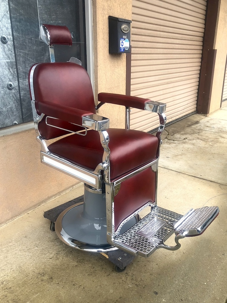 Custom Barber Chairs Gallery - Custom Barber Chairs
